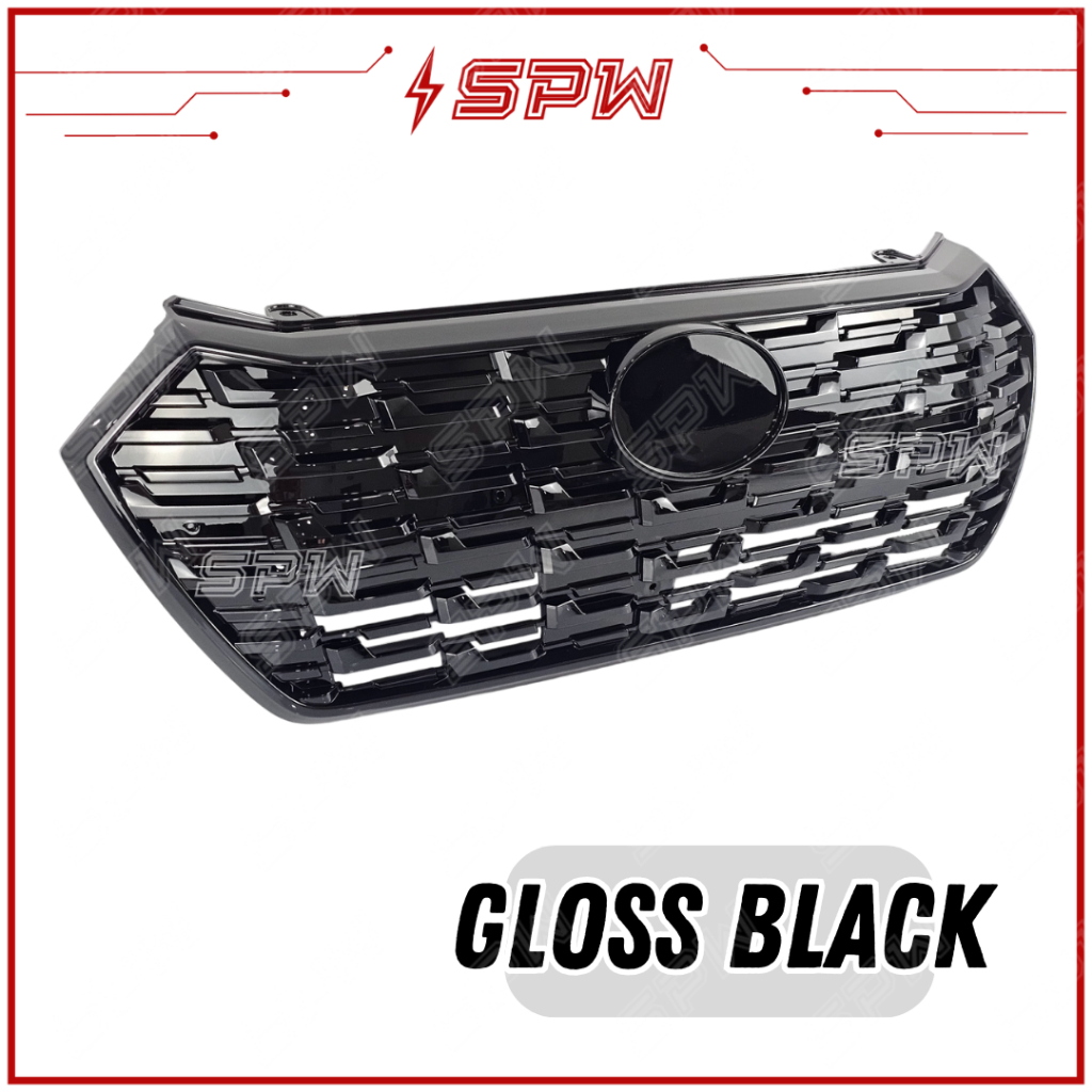 Perodua Ativa (2021 to 2023) Front Grill V2 Design ABS Grilles Bodykit ...