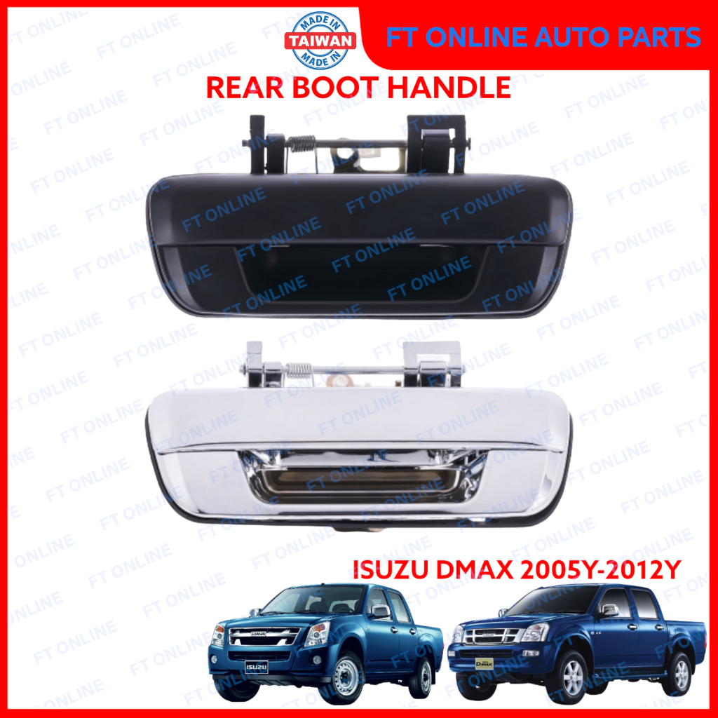 ISUZU D-MAX 2005-2012 TFR TFS HANDLE TAILGATE REAR BOOT BONNET DOOR ...