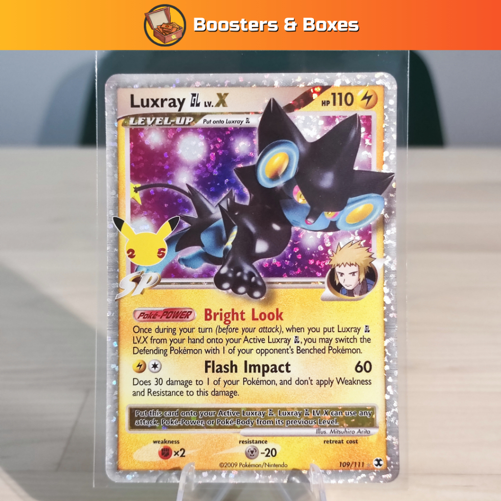 Luxray GL LV.X (109/111) [Celebrations Classic Collection] | Shopee ...