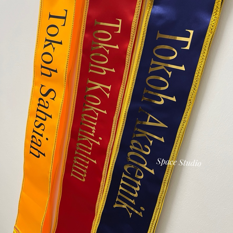Personalized Sash / Customise Sash / Sash with Border / Adult Sash ...