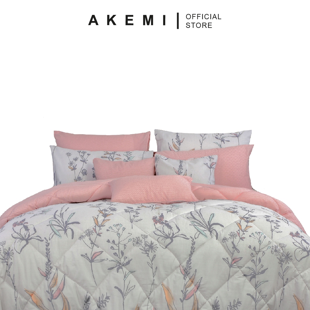 AKEMI Cotton Essentials Embrace Charm Fitted Sheet Set 650TC (Super ...