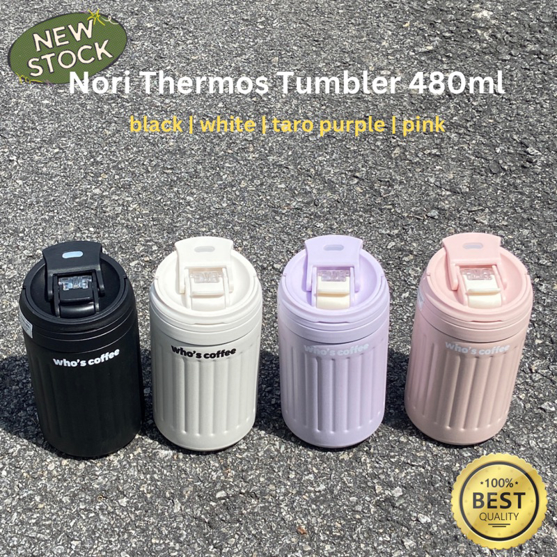 UKIYO [NEW] 4 Colors Nori Thermos Tumbler 480ML 316 Stainless Steel Thermos Cup with Handle ...