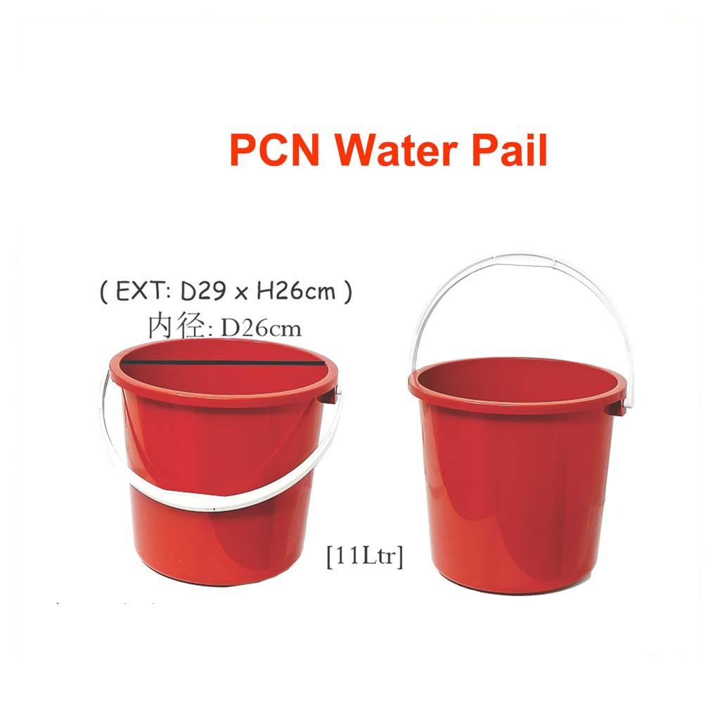 PCN 3GAL Water Pail/ Bucket with Grip Handle and Spout, Cleaning Pail ...