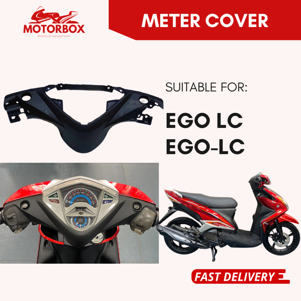 YAMAHA EGO LC HANDLE REAR COVER - EGOLC EGO-LC HANDLE METER COVER LOWER ...