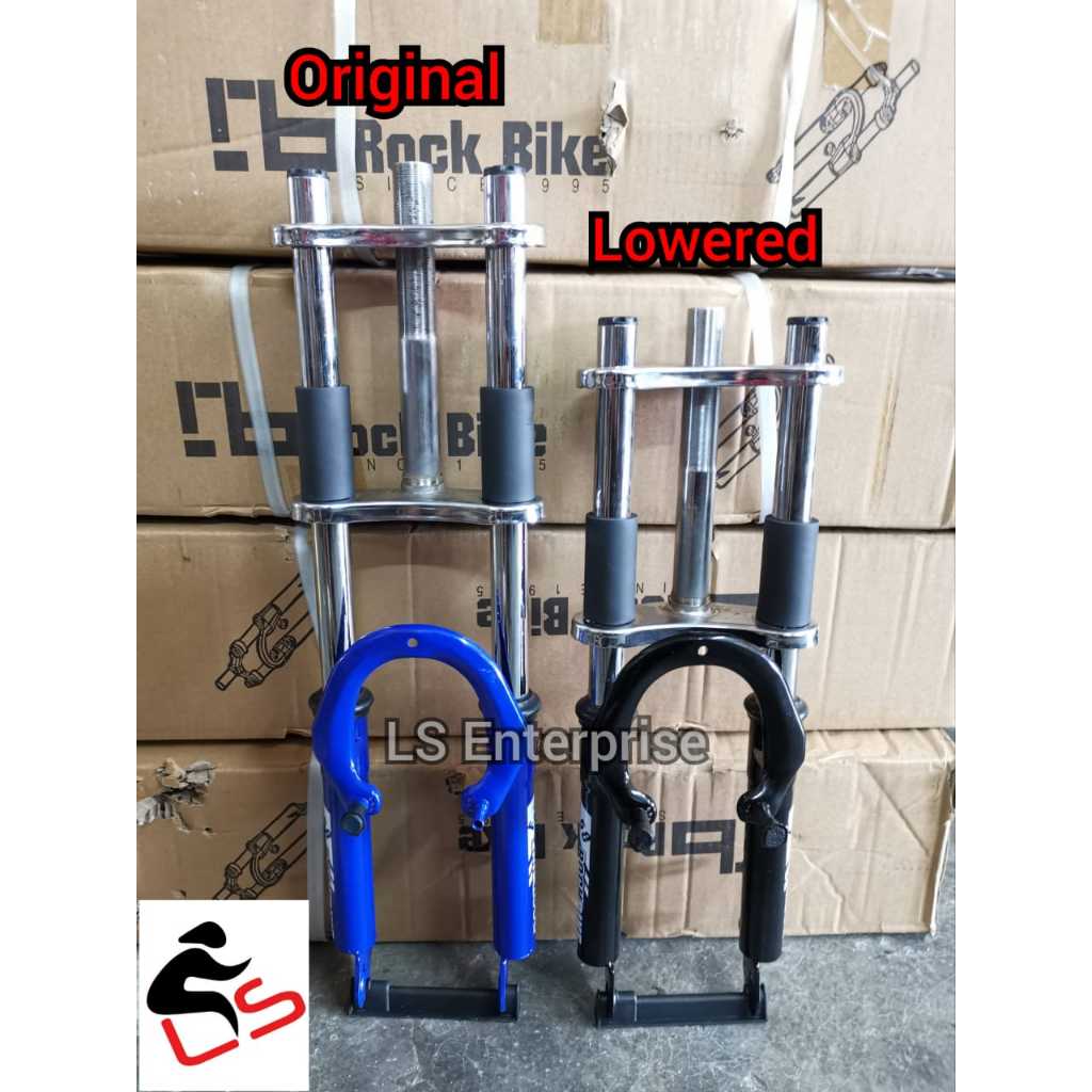 20'' Fork Lajak Downhill Suspension Fork / Double Fork Lowered | Shopee ...