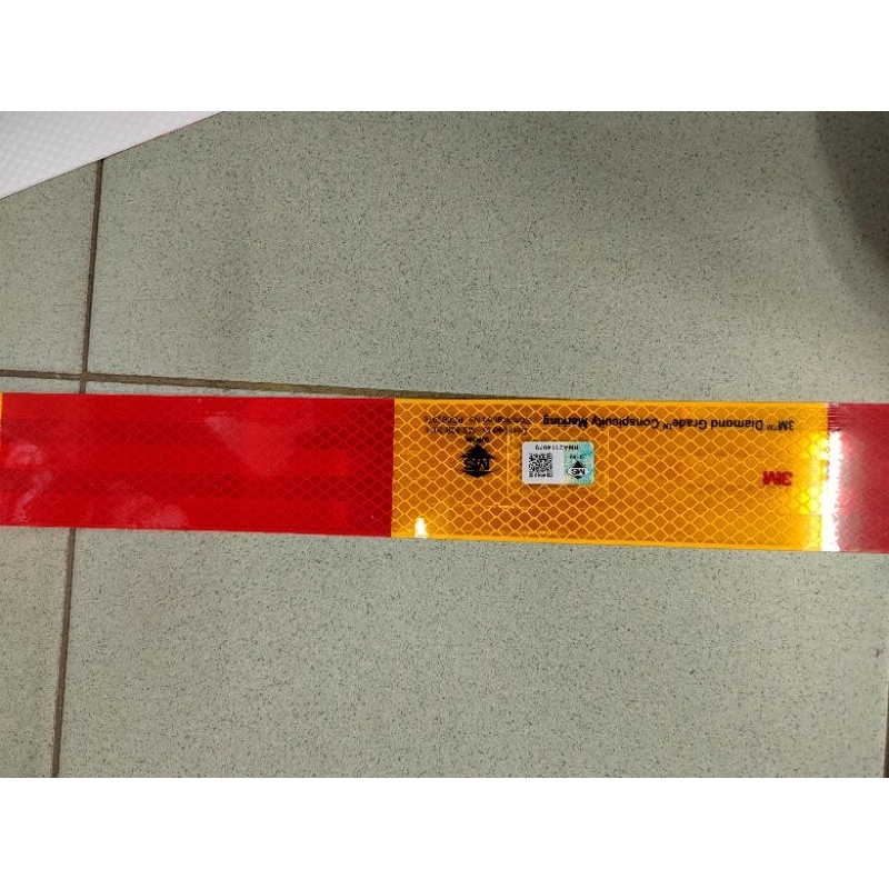 3M COMFORT Grip 50mmx300mm Type 5 J5 Diamond Grade Side Marking Lorry ...
