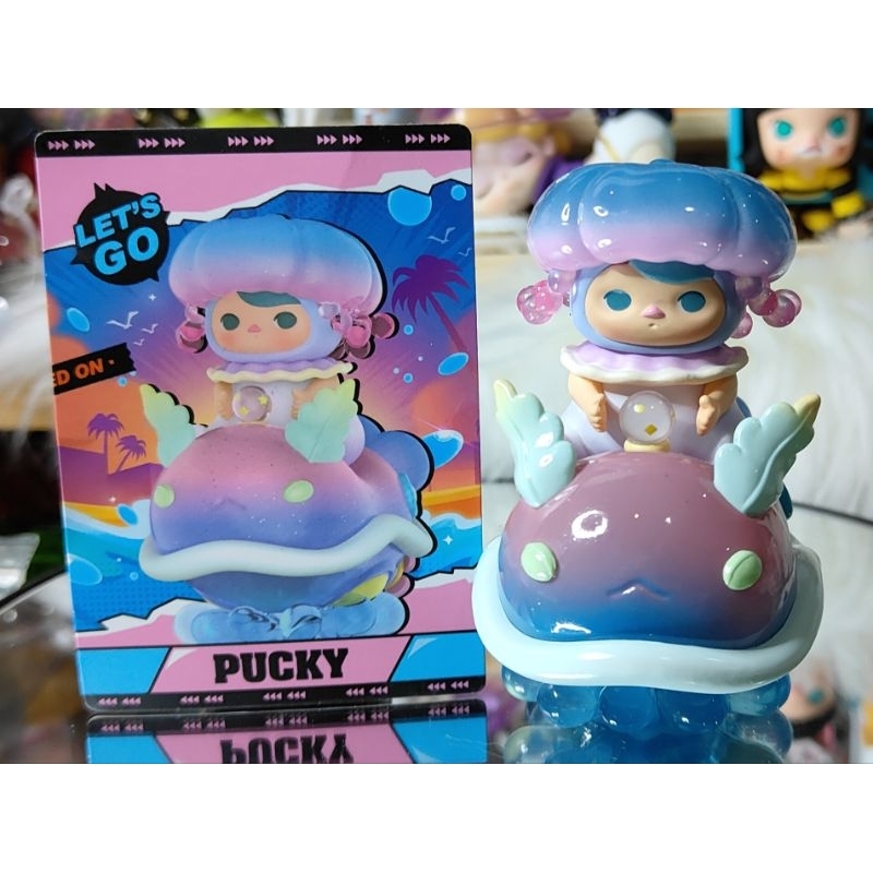 ️ Pop Mart 泡泡马特 Pucky Water Party Series 毕奇水上派对系列手办 (无盒有卡 With Card ...
