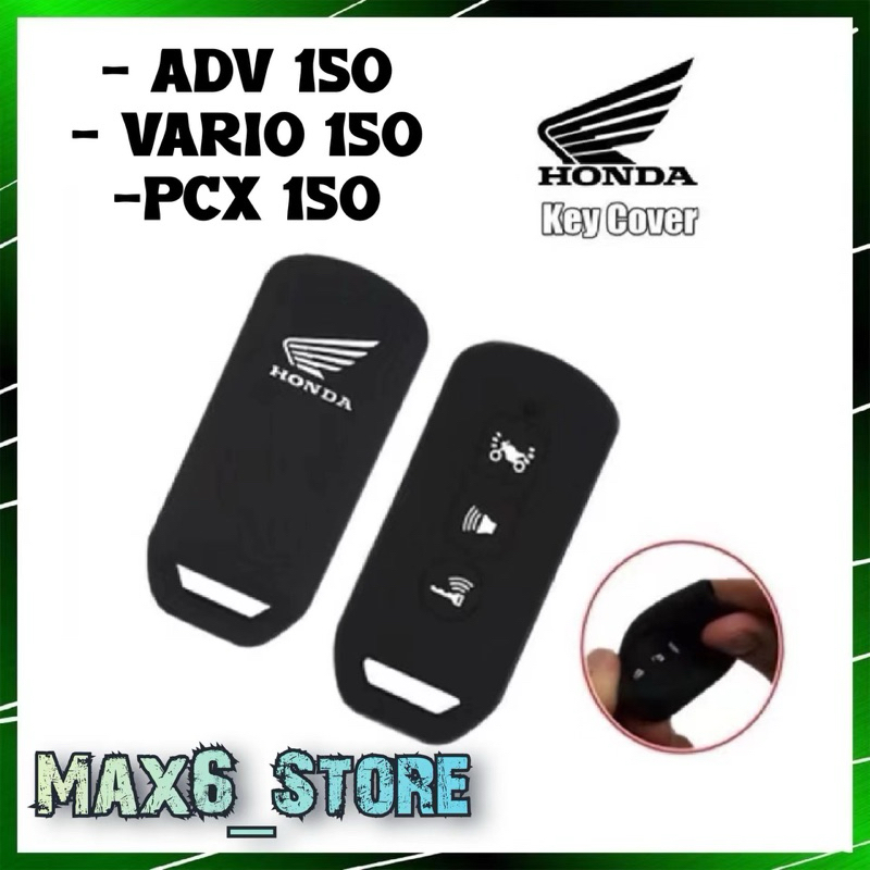 Honda ADV150 Vario150 PCX150 Key Cover Silicone Rubber Key Keyless ADV ...