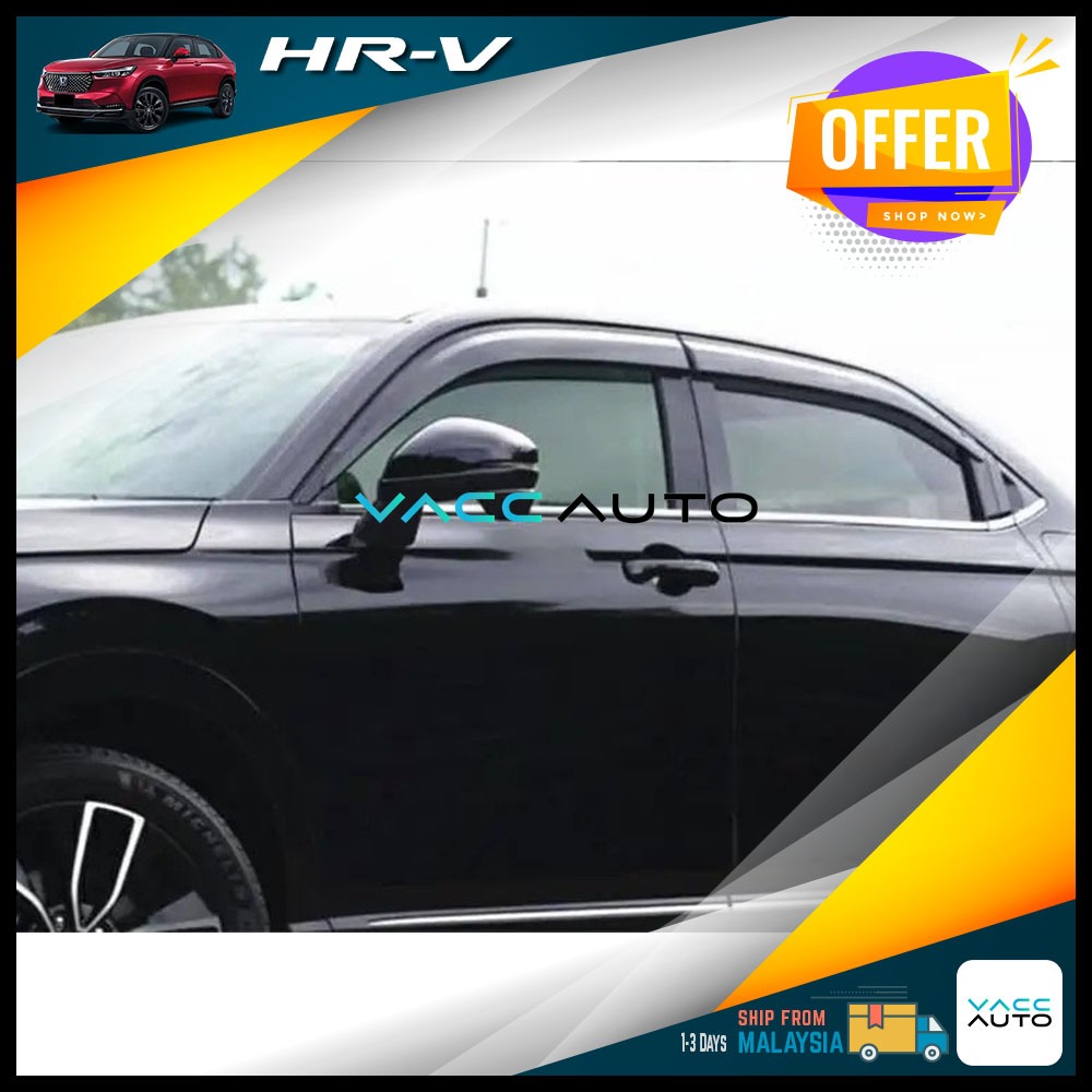Honda HR-V HRV 2nd Gen 2022-2024 Window Chrome Door Lining Protector ...