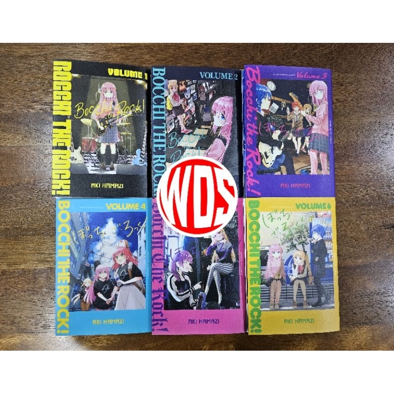 Manga : Bocchi The Rock! volume 1-7 (Fullset) (English Version ...