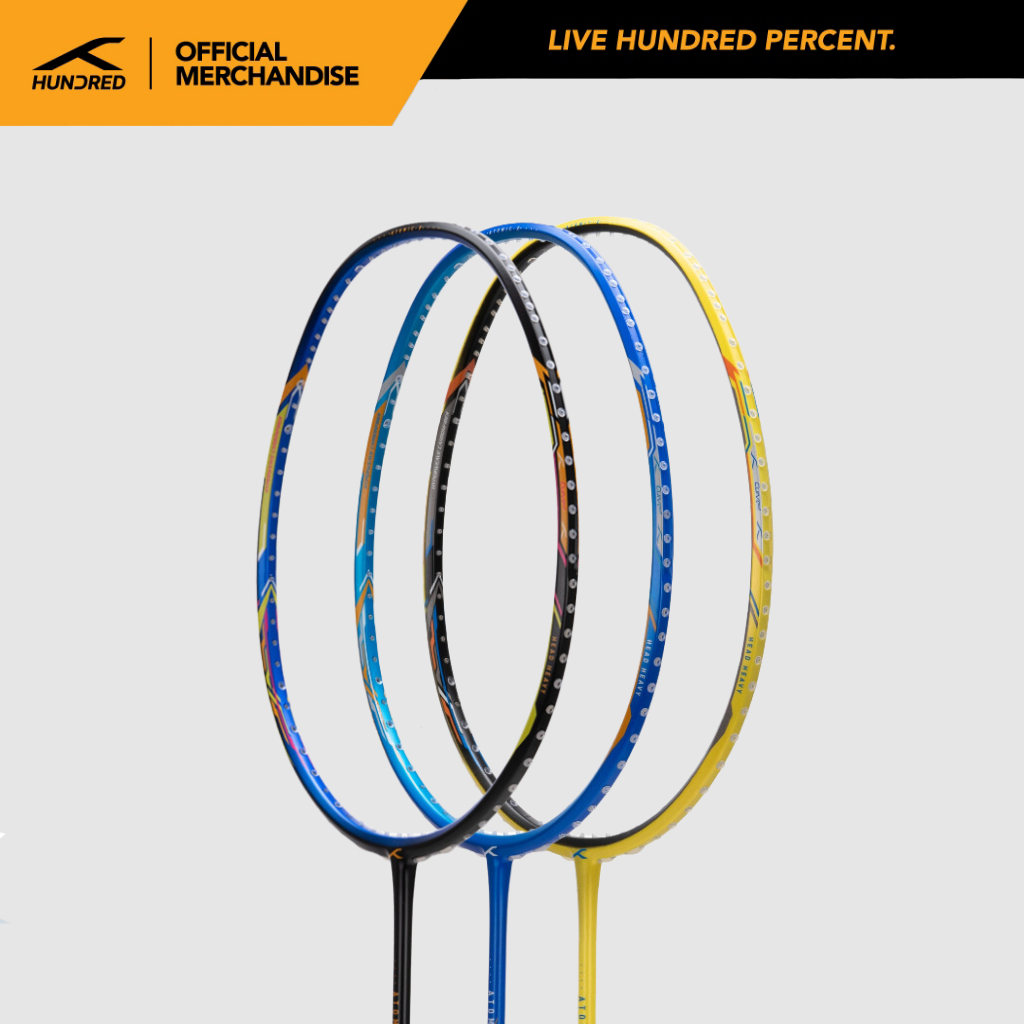 Hundred Atomic X 35 Spd Badminton Racket | Shopee Philippines