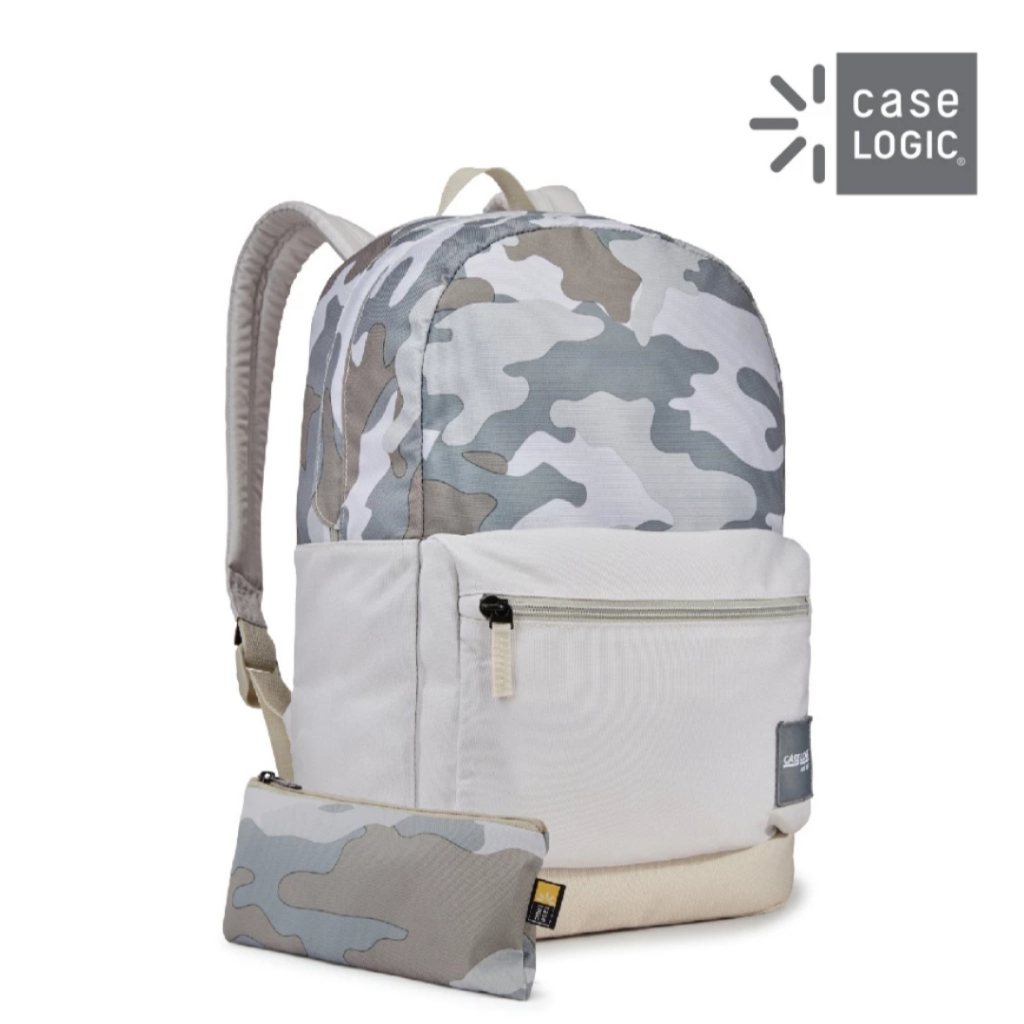 CASE LOGIC Commence 24L Backpack - Camo-black / Black-brick / Black ...