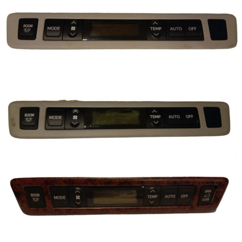 Japan (Used) Toyota Alphard Vellfire Rear Roof Aircond Switch Panel 1pc ...