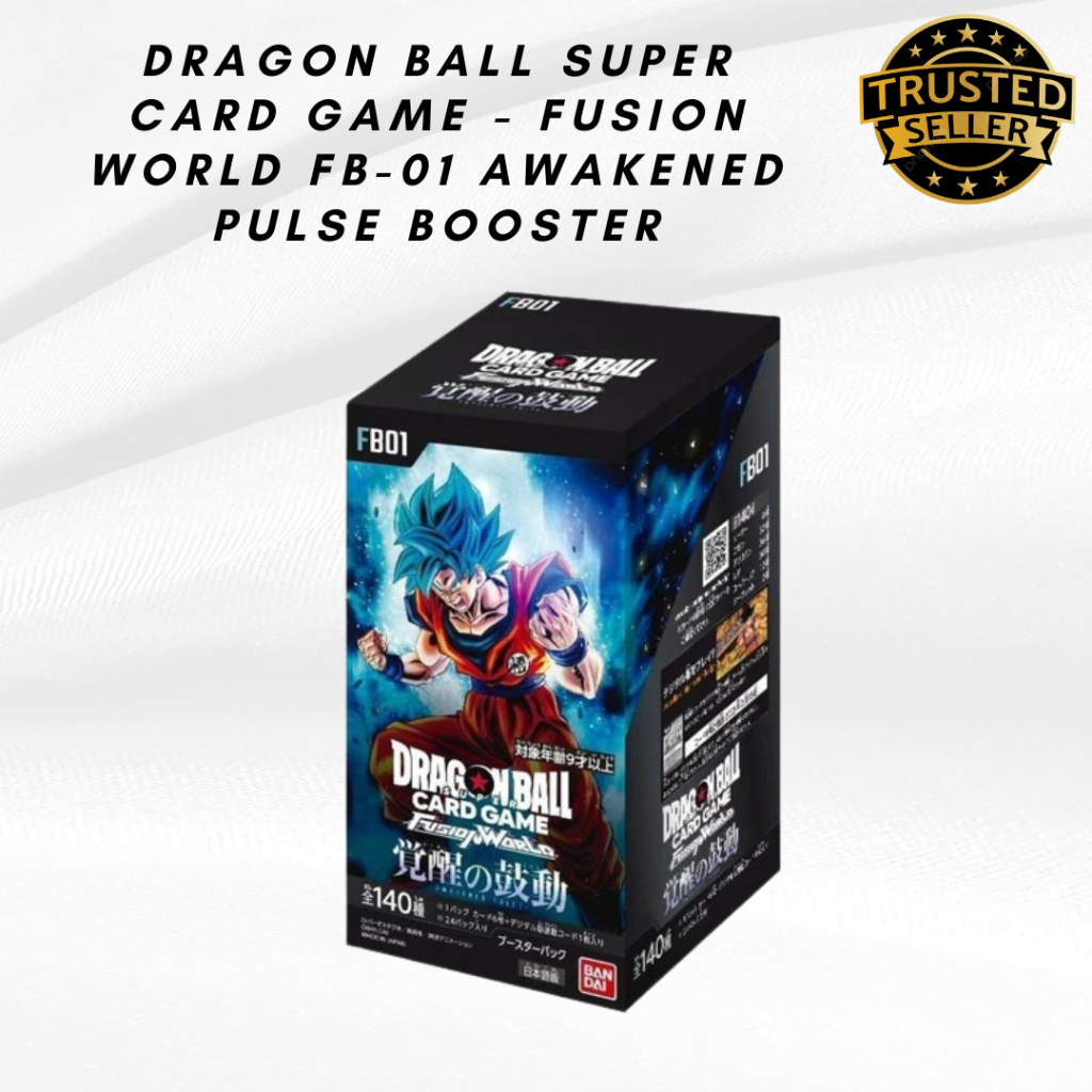 Dragon Ball Super TCG : Fusion World FB-01 / FB-02/FB-03 / FB03 Booster Box (Japanese) | Shopee ...