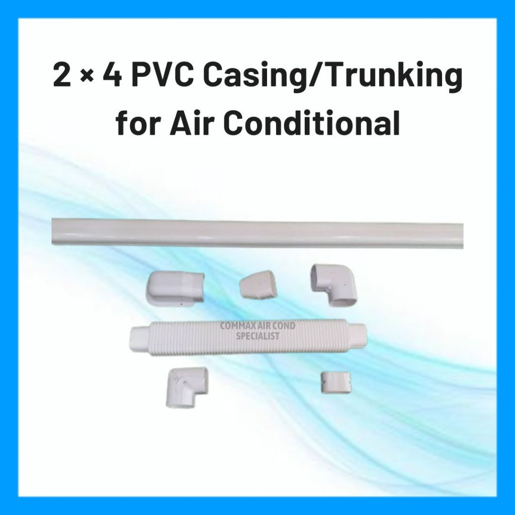 2 x 4 Pvc Casing Trunking For Air Conditioning. | Shopee Philippines