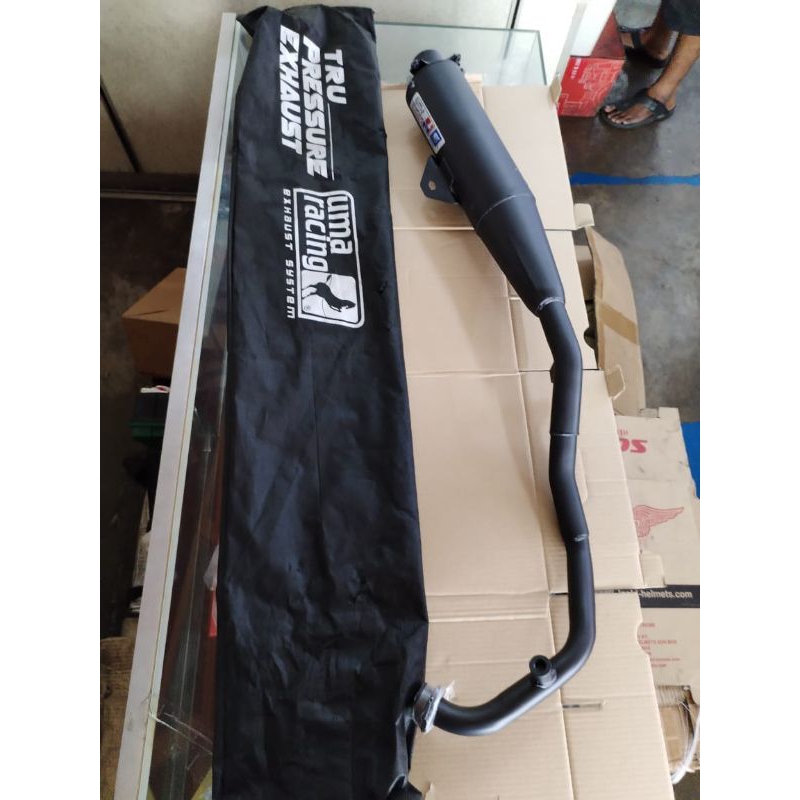 Exhaust Uma Racing Y16 Open Pipe | Shopee Philippines