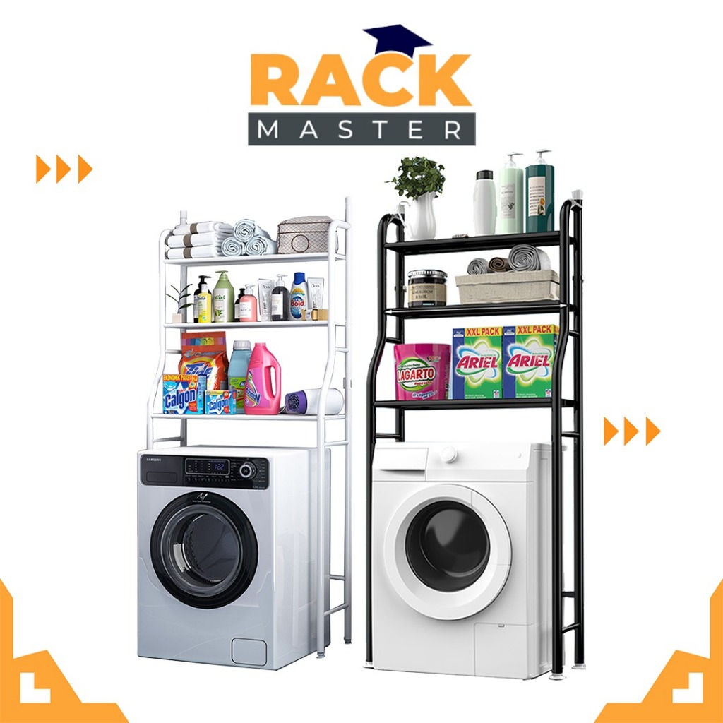 RACK MASTER Toilet Bathroom Shelf Rack Bathroom Rack Toilet Rack ...