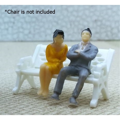 1/87 human painted miniatures - Sitting pose (10pcs/pack) | Shopee ...