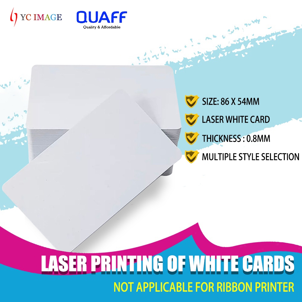 PVC ID/Student/Staff Card Laser PVC Card Double-Sided Laser PVC Card ...