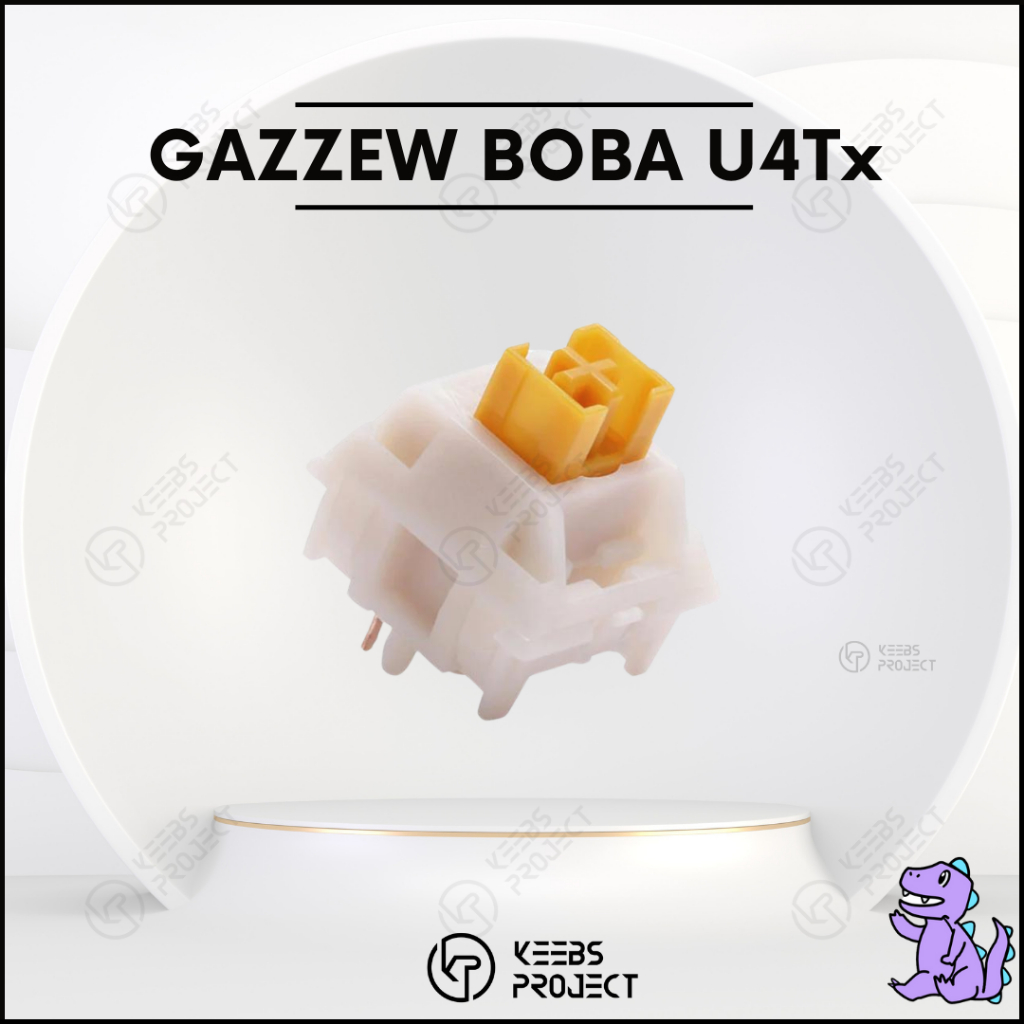New Gazzew Boba U4T & U4TX Tactile Switches Switch for Mechanical and ...
