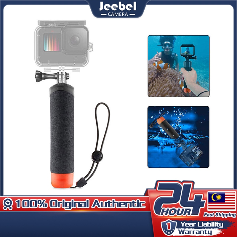Floating Hand Grip Waterproof Camera Mount Handle Diving Selfie Stick ...