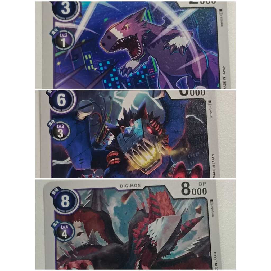 DTCG dorumon set C U(BT17-062 BT17-065 BT17-067) | Shopee Philippines