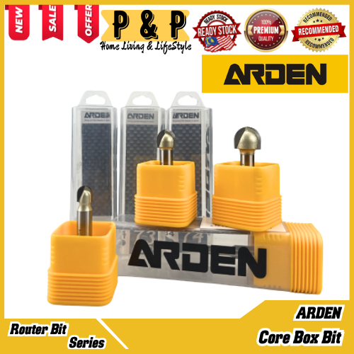 ARDEN Router Bit - Core Box Bit ( 72 / 73 / 74 ) | Shopee Philippines