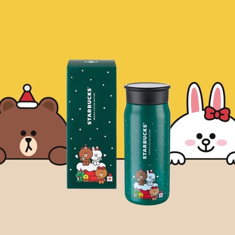 MERCHANDISE STARBUCKS X LINE FRIENDS LIMITED EDITION | Shopee Philippines