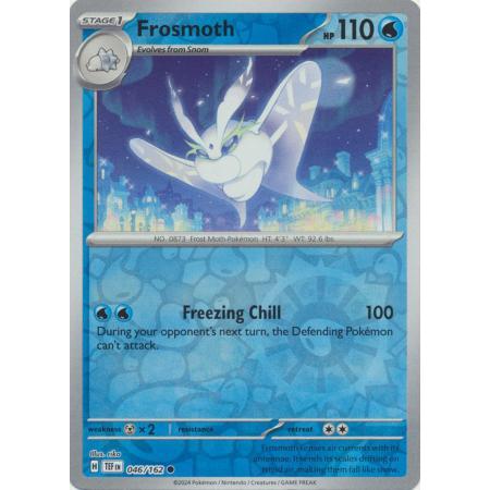 Frosmoth - Reverse Holo - 046/162 - TEF SV05 - Pokemon Scarlet & Violet ...
