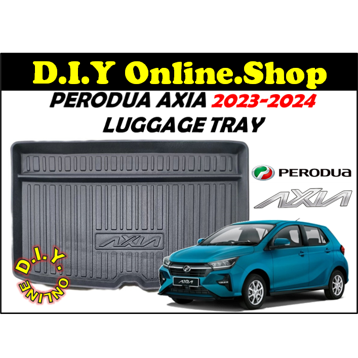 PERODUA AXIA 2023-2024 BOOT TRAY / LUGGAGE TRAY | Shopee Philippines