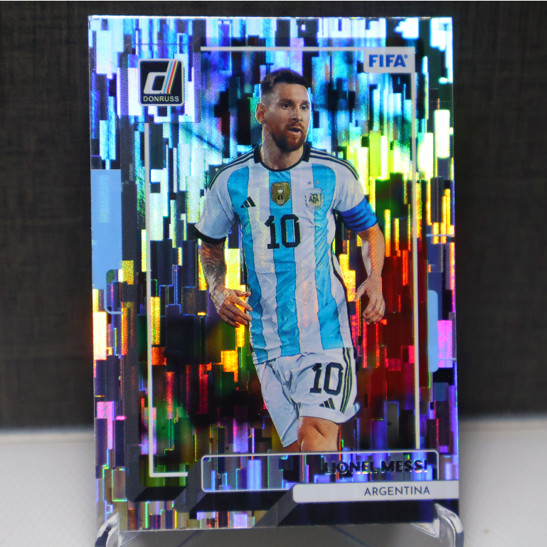 Lionel Messi Donruss Flush Insert Card Kadbola Kad Bola Football ...