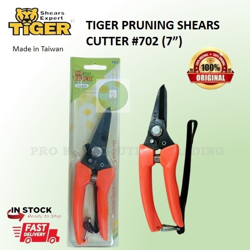 Tiger Pruning Shears Cutter 702 (Made in Taiwan) | Shopee Philippines