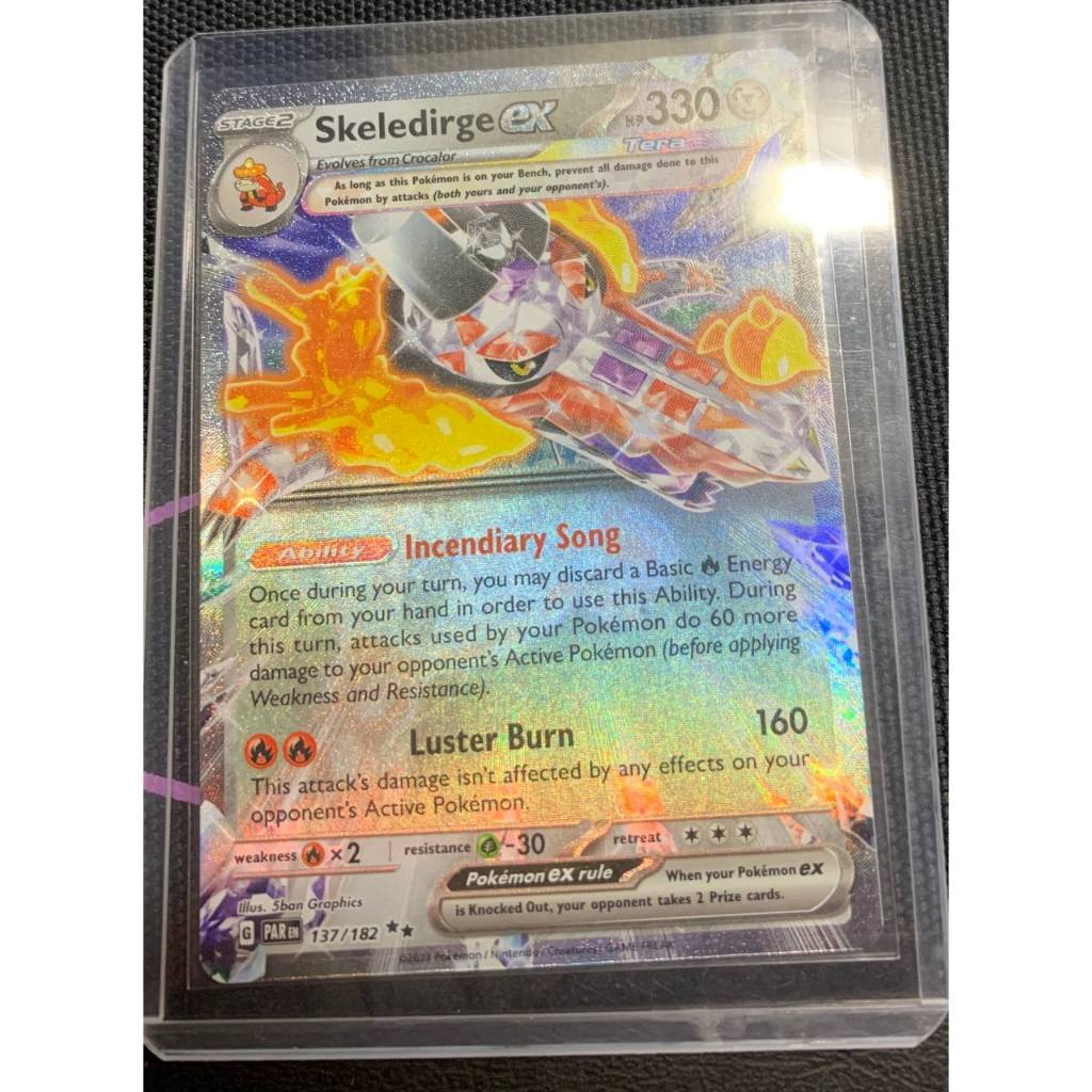 Skeledirge ex - 137/182 - Ultra Scarlet & Violet: Paradox Rift | Shopee Philippines