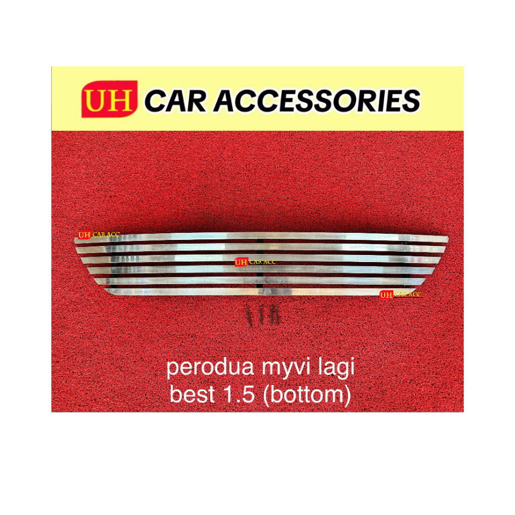 PERODUA MYVI LAGI BEST 1.5 ALUMINIUM GRILL (BOTTOM) | Shopee Philippines