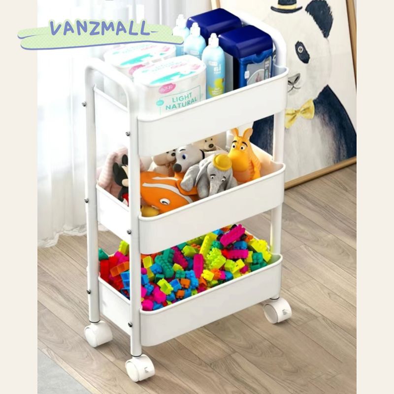 Vanz 3/4 Tier Trolley Rack /trolley rack/kitchen trolley/ troli dapur ...