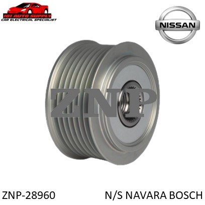 ZNP-28960 Overrunning CAR ALTERNATOR CLUTCH PULLEY FOR NISSAN NAVARA ...