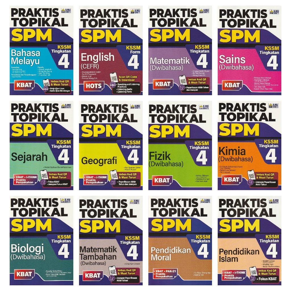 PRACTICAL TOPICAL SPM TING 4 (2024) | Shopee Philippines