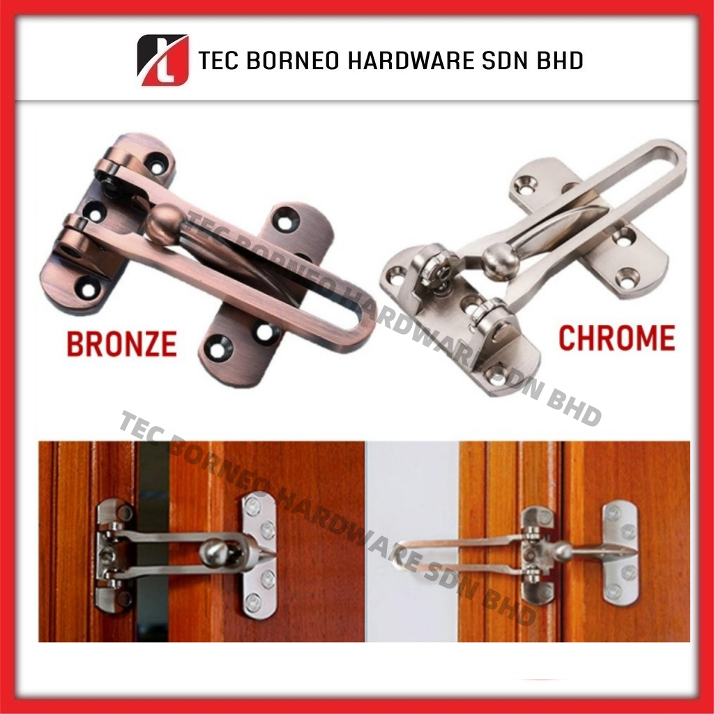 TEC [1 Set] SAFETY DOOR GUARD / PENGAWAL PINTU KESELAMATAN / SECURITY ...
