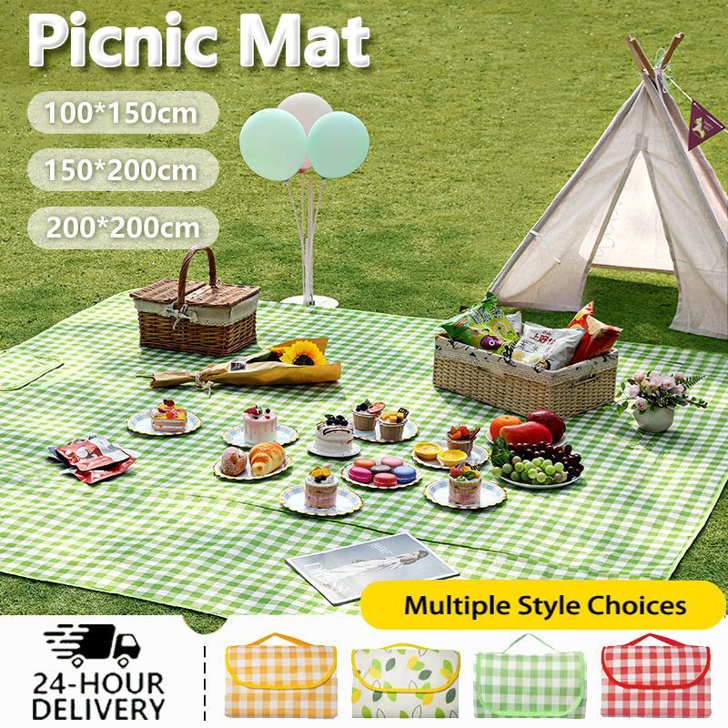 Outdoor Picnic Mat Foldable Tikar Picnic Camping Mat Waterproof Outdoor ...