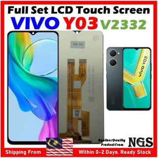 ORl NGS Brand Full Set LCD Touch Screen Compatible For VIVO Y03 V2332 ...