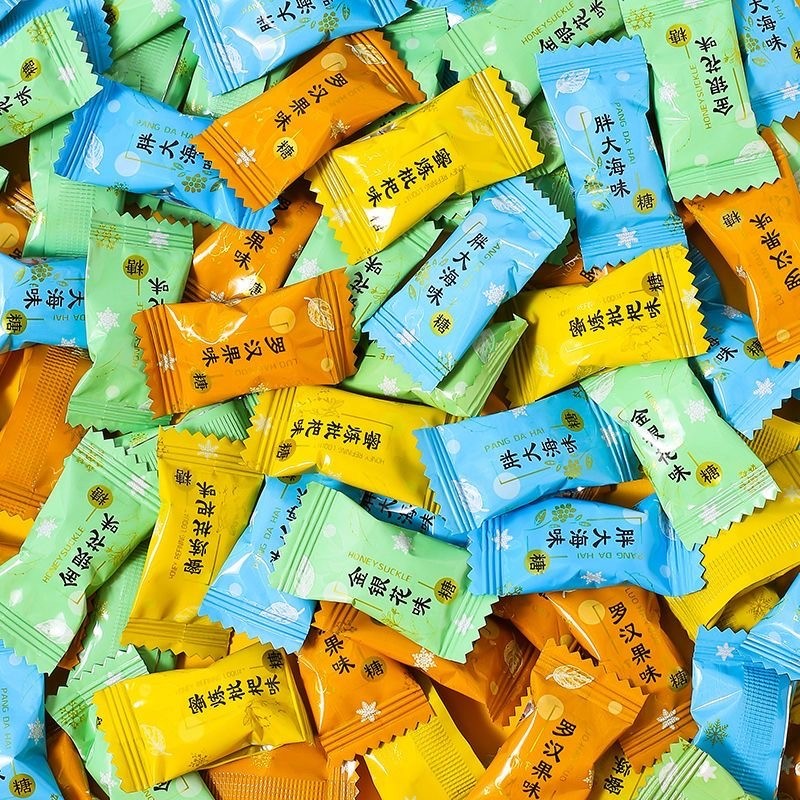 润喉糖 金银花 胖大海 罗汉果 蜜炼枇杷糖 10pcs Throat Lozenges Honeysuckle / Malva Nut ...