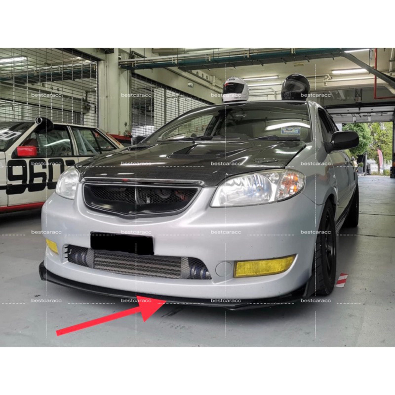 VIOS NCP42 FRONT V LIP PP NO PAINT | Shopee Philippines