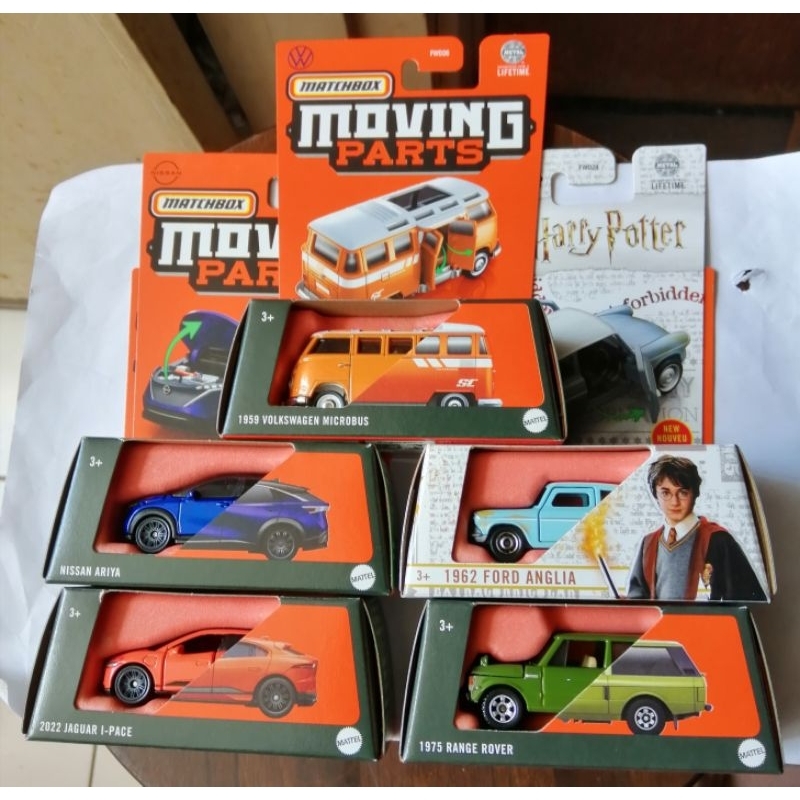 Matchbox Moving Parts Ford Anglia, Rover, Nisdan Ariya, Jaguar,VW ...
