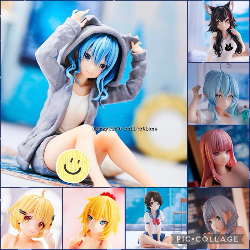 BANDAI BANPRESTO Japan Version Hololive IF Relax Time Figure Limited Edition Hoshimachi Suisei ...