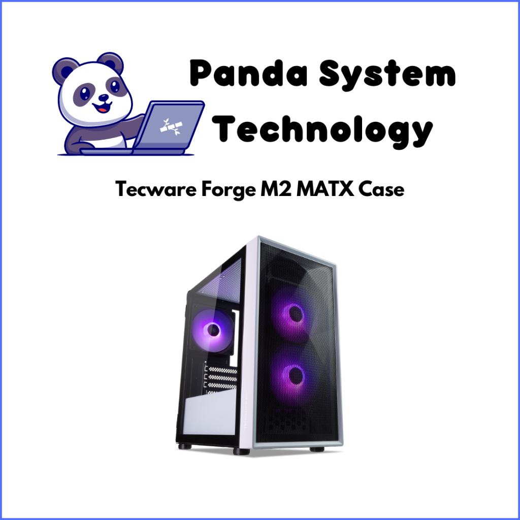 Tecware Forge M2 TG ARGB MATX Gaming Case - White | Shopee Philippines