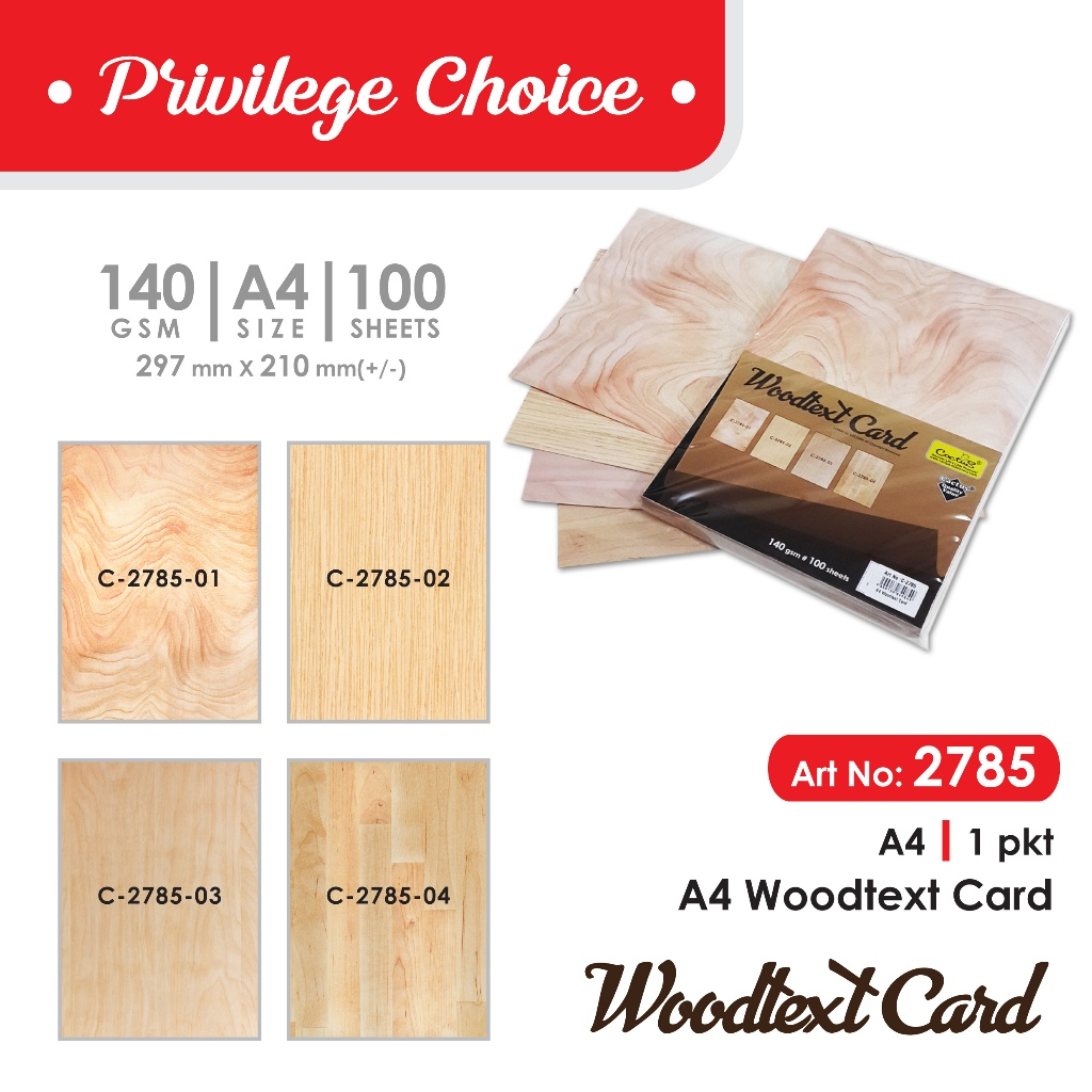 A4 Fancy Folio Card / A4 Artist Card / A4 Design Card / A4 Kad Bercorak ...