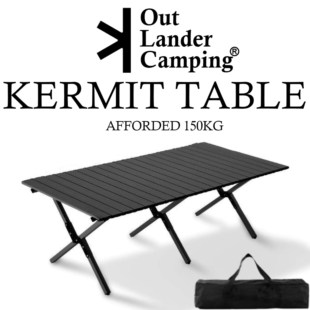 OUTLANDER Folding Camping Table Outdoor Portable BBQ Picnic Tables Meja ...