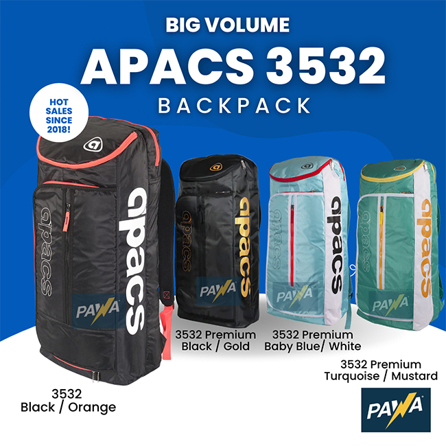 Apacs AP-3532 Badminton Backpack Bag (Big Volume) Normal / Premium ...