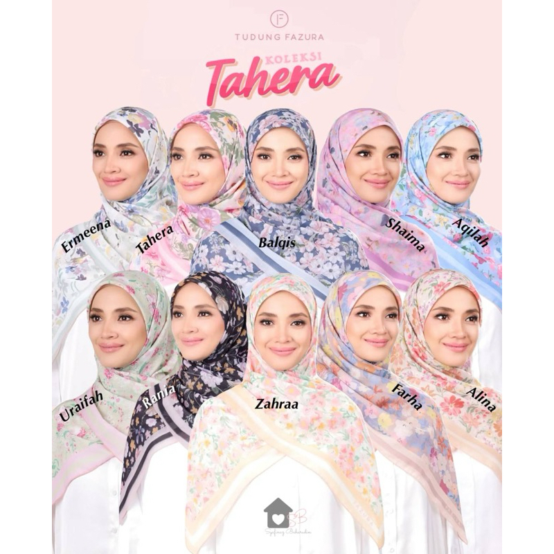 Latest Hood FAZURA Collection TAHERA JUNE 2024 | Shopee Philippines
