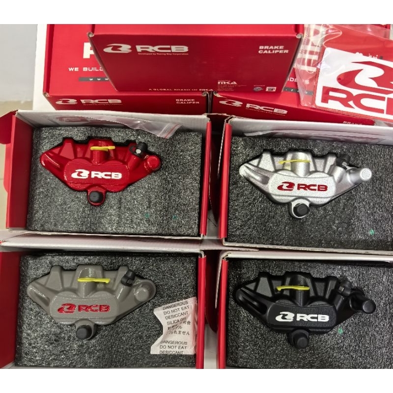RCB YAMAHA NMAX NVX 155 FRONT & REAR E-SERIES FRONT DISC BRAKE CALIPER ...